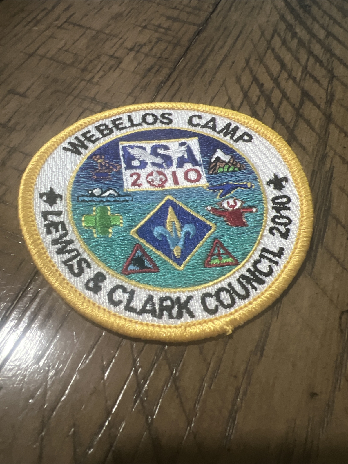 Webelos Camp Lewis & Clark Council 2010 BSA Scout Patch | eBay