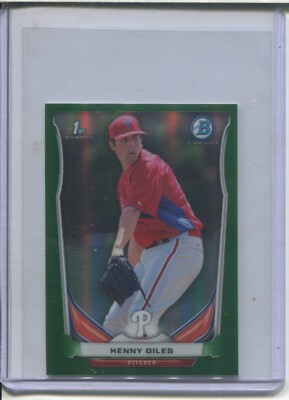 2014 Bowman Chrome Minis Green Refractor /15 Kenny Giles #176 | eBay