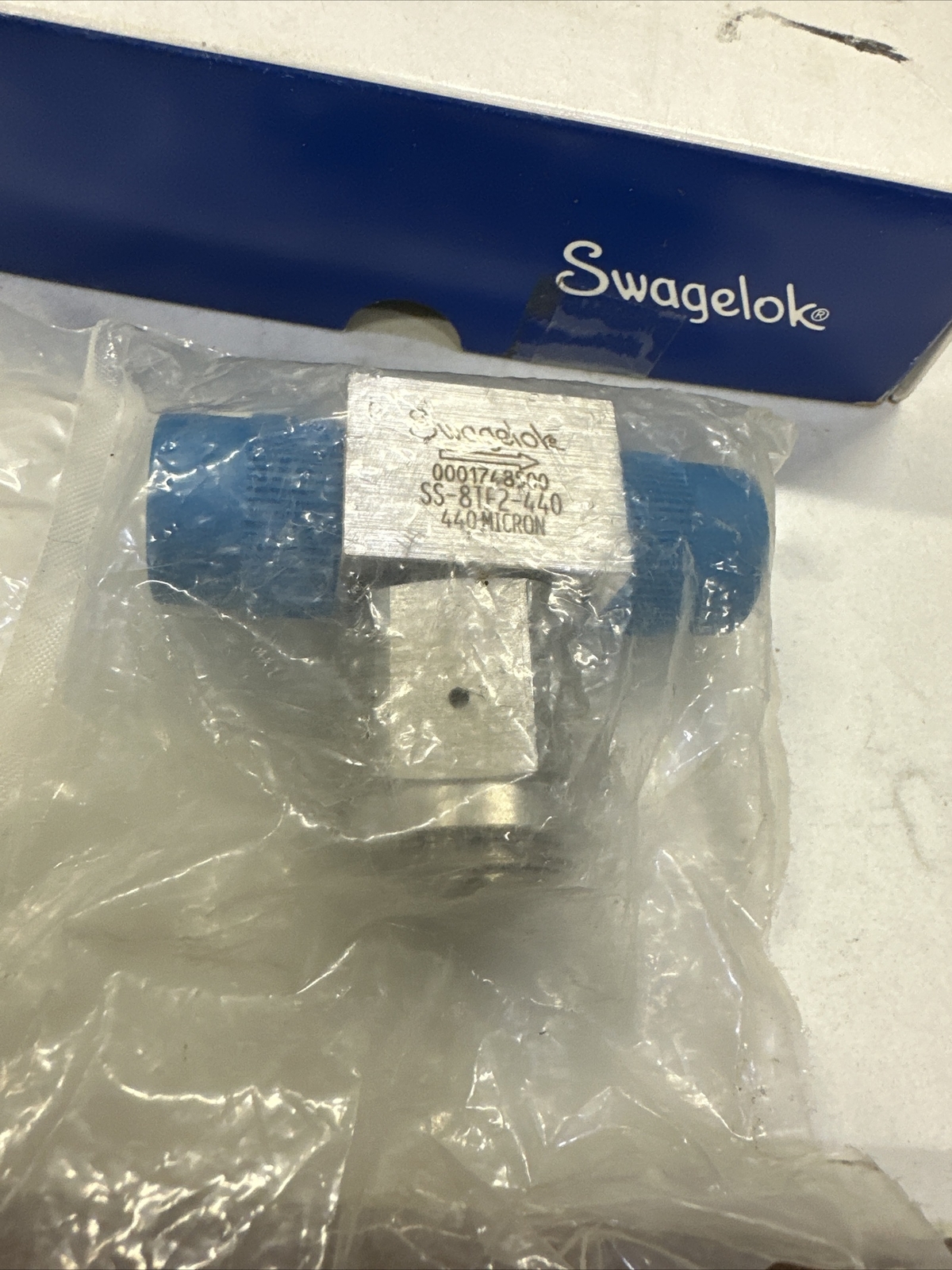 Swagelok Tee Type Particulate Filter SS-81F2-440 1/2” NPT 440 Micron | eBay