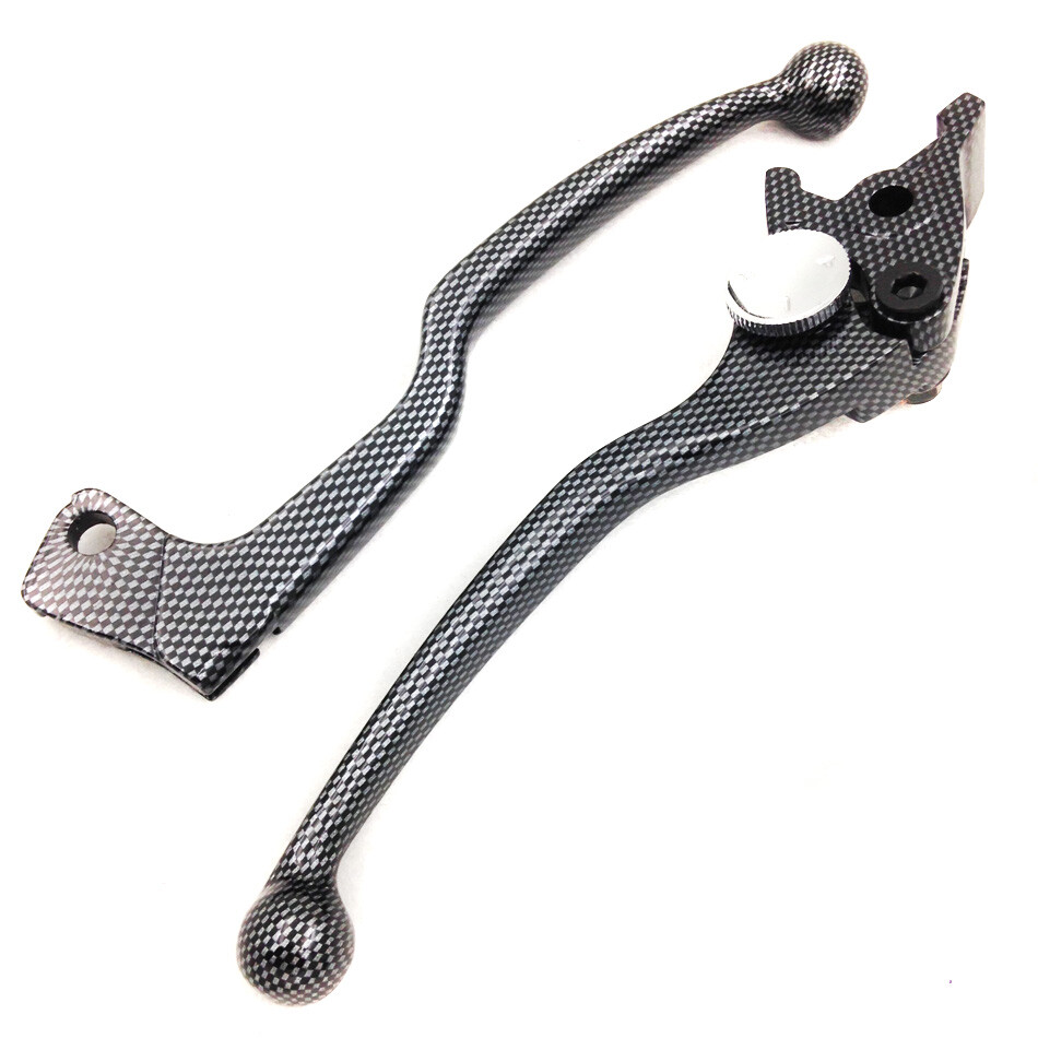 Motorcycle Carbon Handle Brake Clutch Lever For 1999-2008 07 Suzuki ...