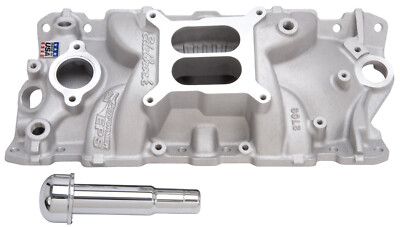 EDELBROCK PERFORMER EPS INTAKE MANIFOLD W/ OIL FILL TUBE,55-86 SMALL ...