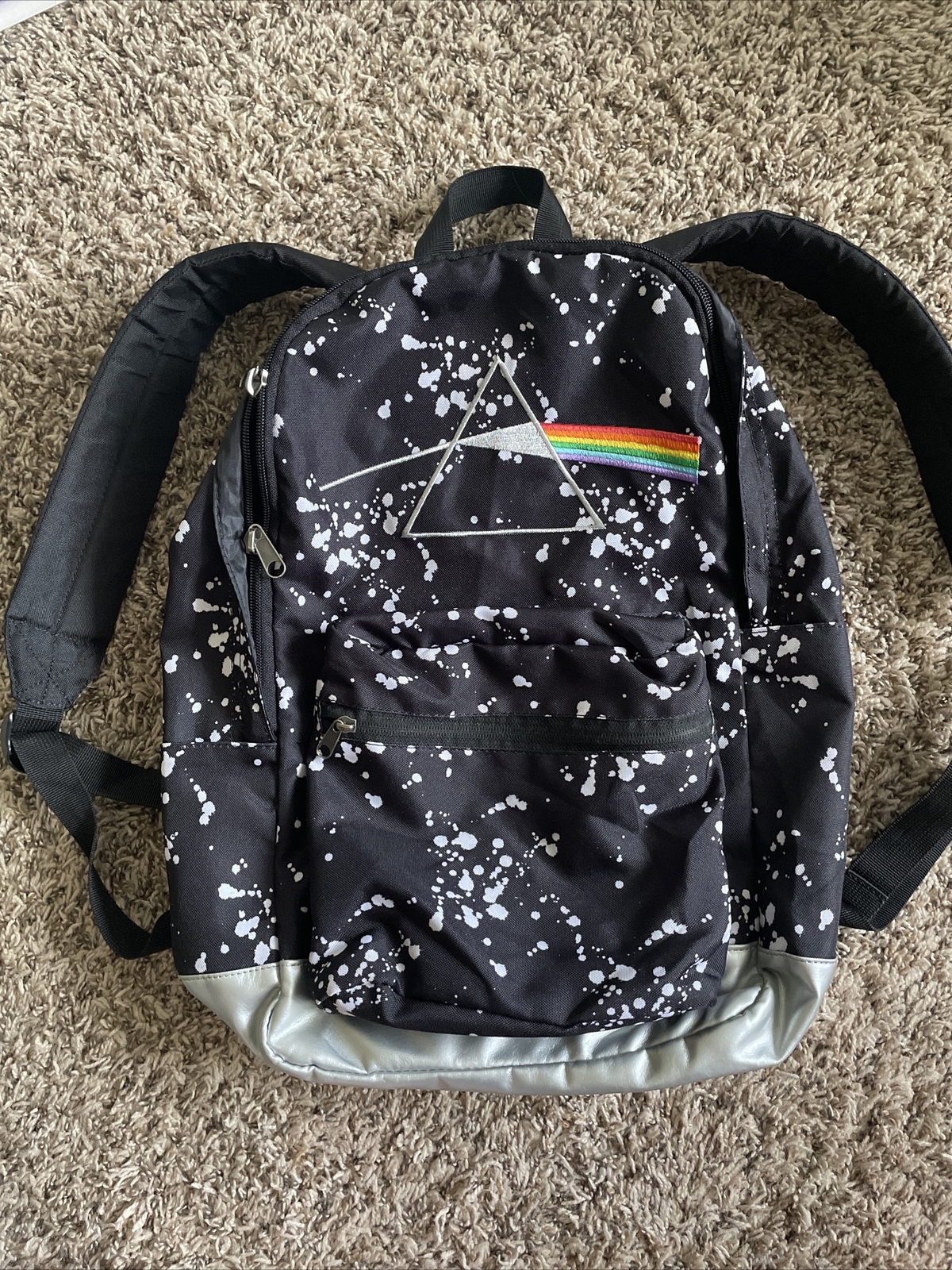 Pink Floyd - Paint Splatter Backpack NWT | eBay