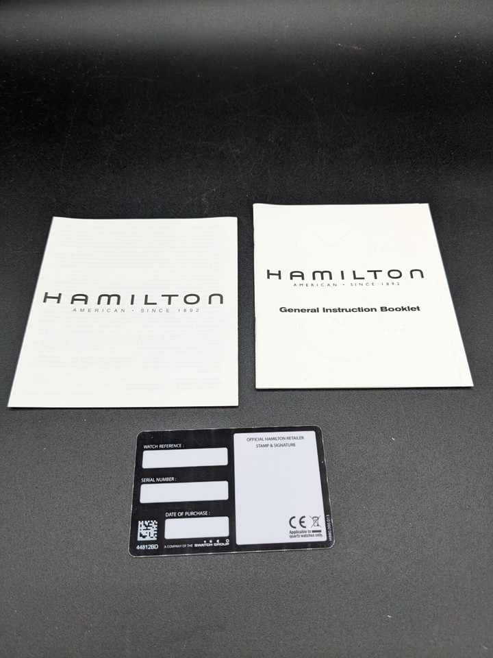 Hamilton Daredevil H18516731 Linwood Chronograph With Extra Leather ...