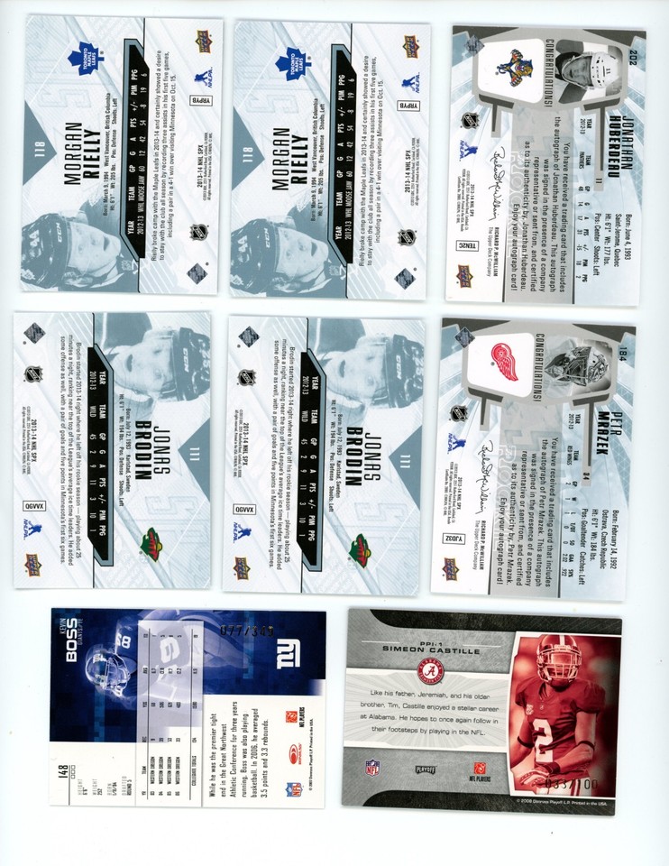 2008 Prestige Prestigious Picks Green Simeon Castille 33/100 #PPI-1 | eBay