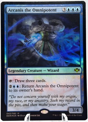 Arcanis the Omnipotent 042/082 Foil Duel Decks: Speed vs. Cunning DDN ...