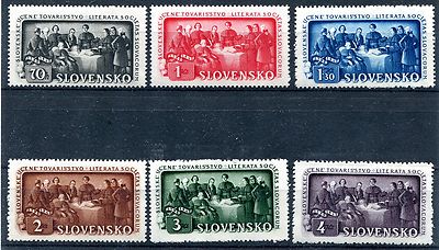 SLOVAKIA WW2 GERMAN PUPPET STATE 1942 SCOTT 77-82 PERFECT MNH | eBay