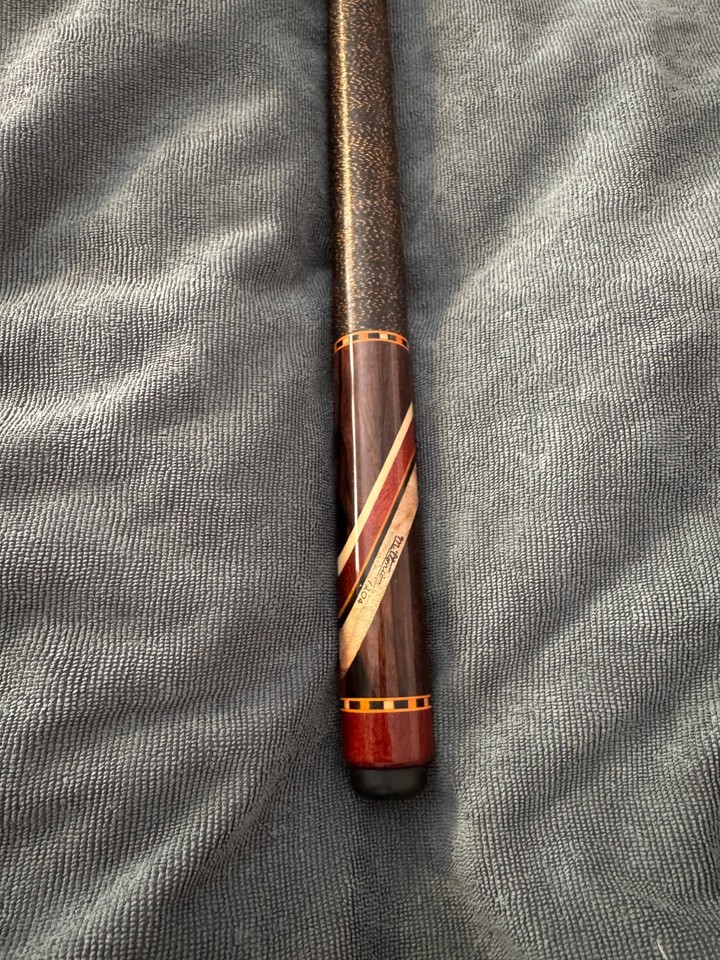 Miltonio One-of-a-Kind Pool Cue "Saturn Rings" Quilted Maple Butterfly ...