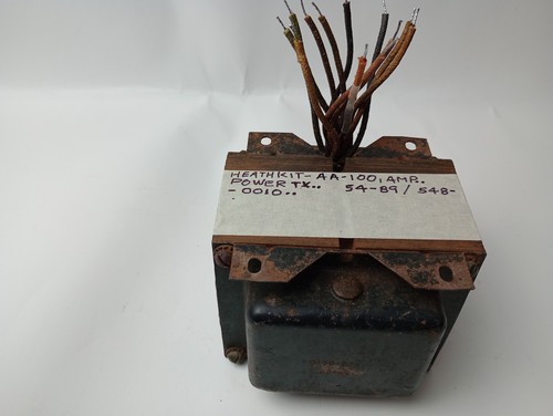 Heathkit AA-100 POWER TRANSFORMER -TESTS GOOD -PART #54-89/5480010 | eBay