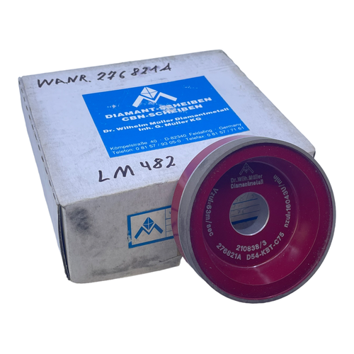 Diamond metal D54-KBT-C75 Diamond disc 210838/3 CBN discs Vzul:63m/sec ...