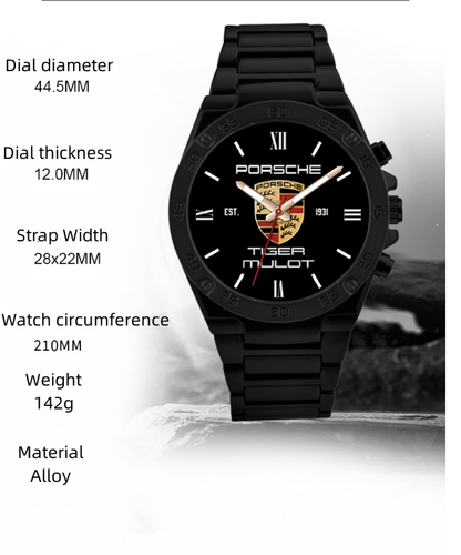 Kubota Tractor Personalized Black Stainless Steel Hand Watch For Fan | eBay