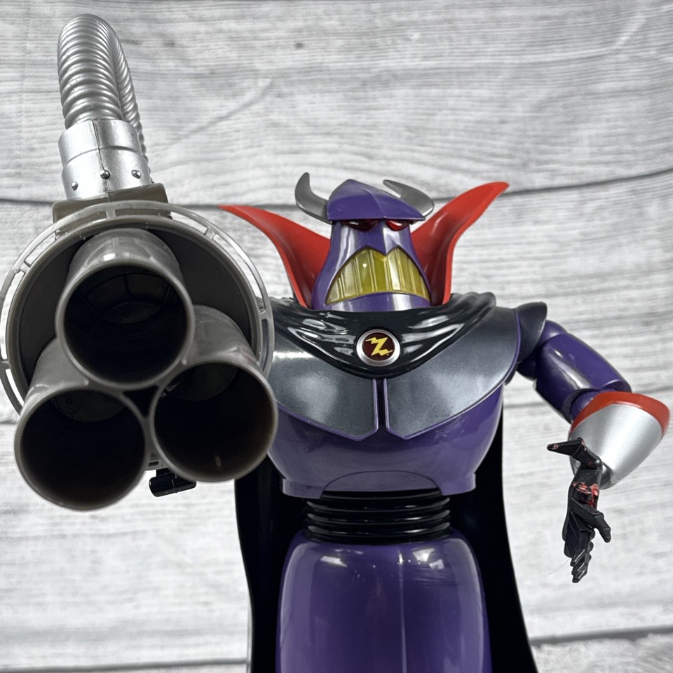 Disney Store Pixar Toy Story Evil Emperor Zurg Talks Interactive Over ...