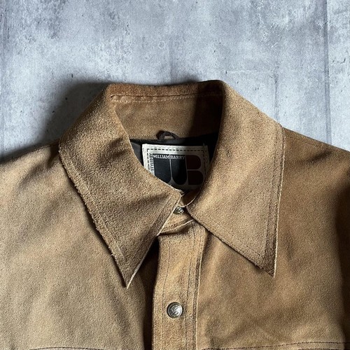 70s vintage leather jacket snap suede deca collar size S | eBay