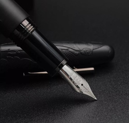 newly Jinhao 9056 Smooth Writing Fountain Pen Wood Bull Fine/0.5mm ...