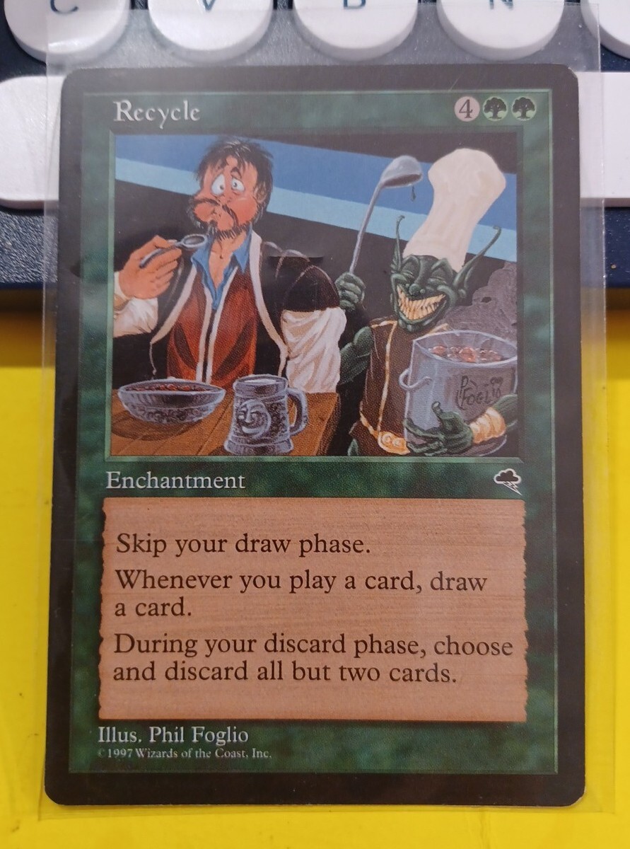 MTG Recycle Tempest Regular Rare for sale online | eBay