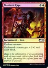 Maniacal Rage FOIL Core Set 2020 / M20 NM Red Common MAGIC MTG CARD ...