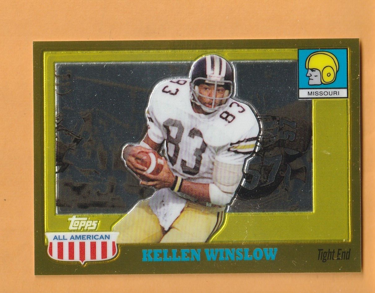 Kellen Winslow Missouri Tigers 2005 Topps All American Chrome #2 /555 ...