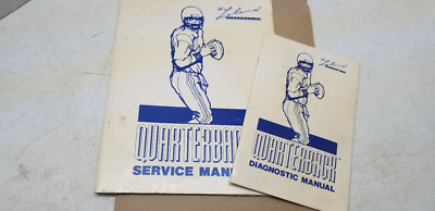 Quaterback Leland 1987 arcade video game Manual #4390 | eBay