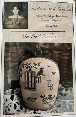 Scattered Seed Samplers Set Free Pinkeep Cross Stitch Kit | eBay
