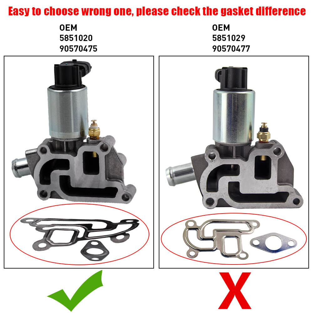 AGR Abgasrückführungsventil 5851020 for Opel Corsa B 73 78 79 1.0 i 12V ...