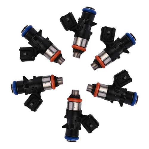 0280158233 Set of 6 Fuel Injectors For Chrysler Dodge Ram Jeep 3.6L ...