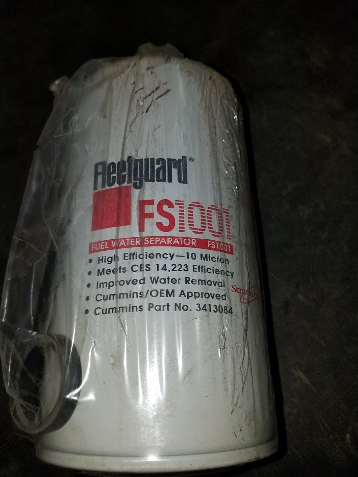 FUEL & WATER SEPARATOR FLEETGUARD - FS1001 case ih | eBay