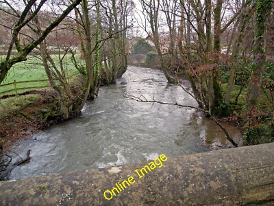 Photo 6x4 Looking downstream from Rudha Bridge on the River Yeo ...