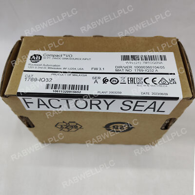 New Allen-Bradley 1769-IQ32 CompactLogix 32 Pt 24VDC D/I Module AB 1769 ...