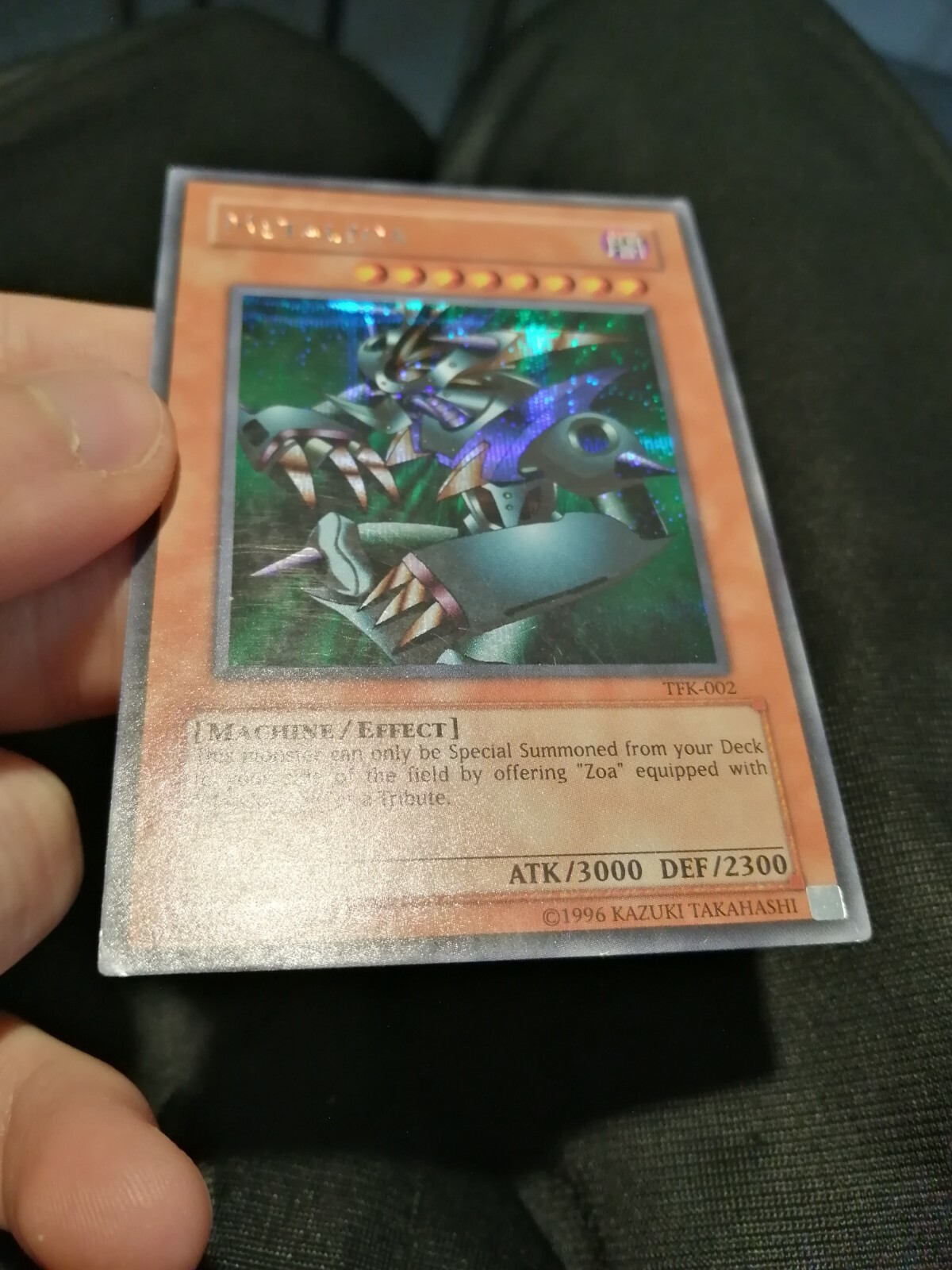 Yugioh Card Metalzoa TFK-002 Secret Parallel Rare American Promo ...