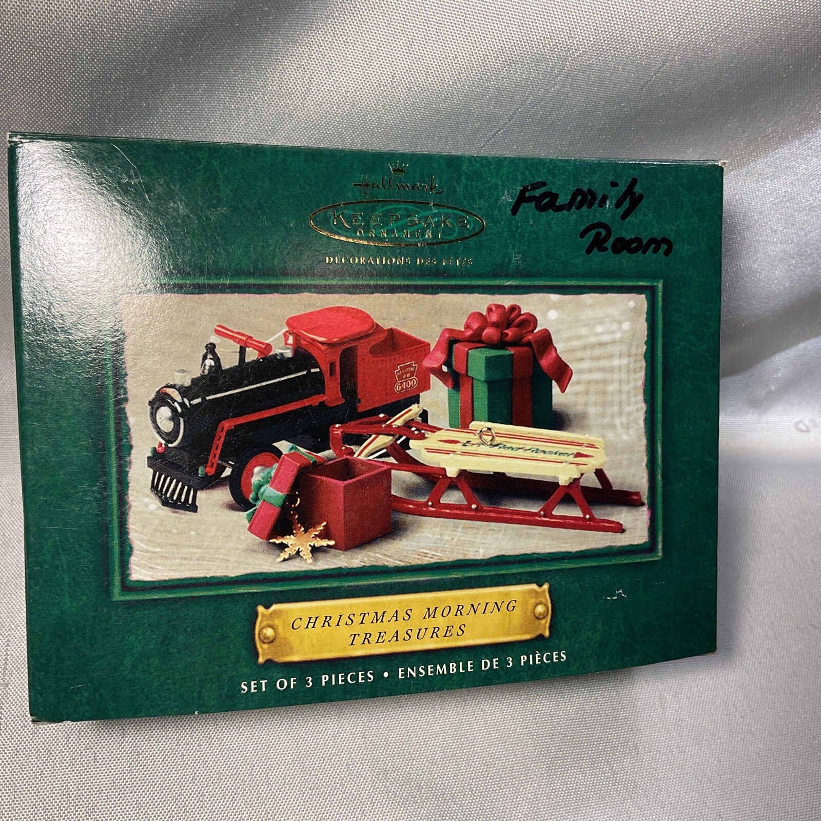 2002 Hallmark Ornaments - Christmas Morning Treasures - Set Of 3 ...