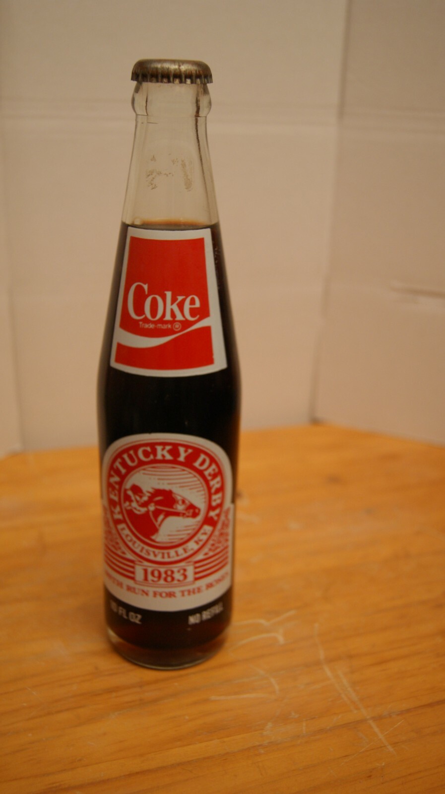 1983 Kentucky Derby Commemorative Coca Cola Bottle Full | eBay