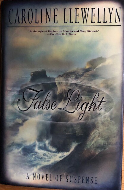 FALSE LIGHT ~ CAROLYN LLEWELLYN ~ HARD COVER WITH DUST JACKET ~ BRAND ...