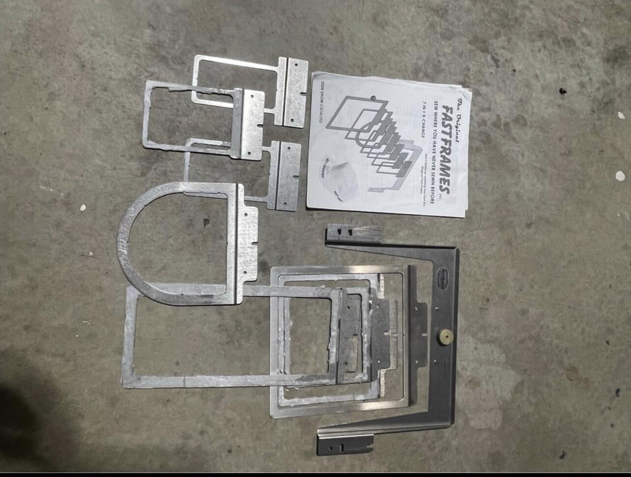 Fast Frames X-Change 7 in 1 Embroidery Hoops for Tajima Toyota Ricoma Machines | eBay