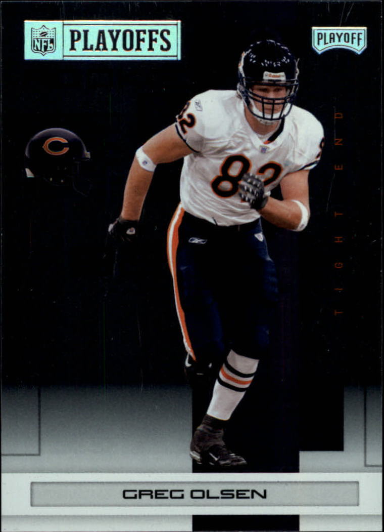 2007 Playoff NFL Playoffs Silver Metalized Football Card #114 Greg ...