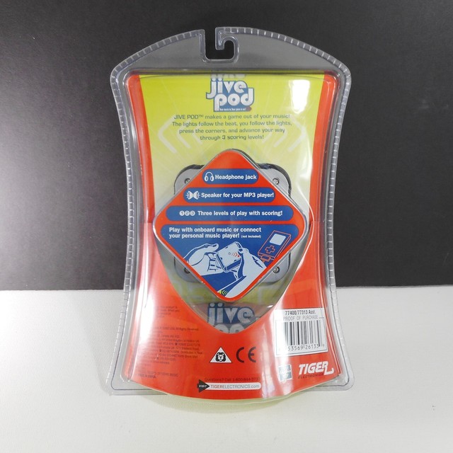 Set of 2 Hasbro Tiger Jive Pod-turn Your Music Into a Game Use W/ Mp3 ...