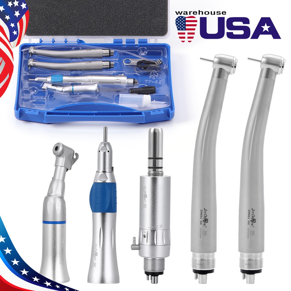Dental Shadowless Pana Max High and Low Speed Handpiece Kit 2 /4Hole | eBay
