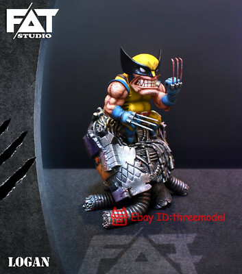FAT Studio Fat Wolverine 27cmH Figure Model Painted Statue In Stock | eBay
