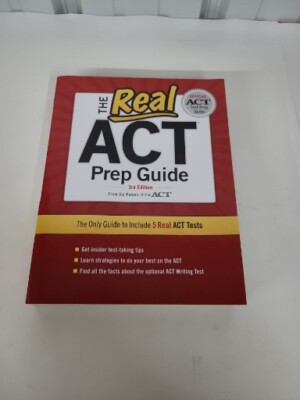 THE REAL ACT PREP GUIDE, 3rd Edition: 5 REAL Tests - 9780768934328| eBay