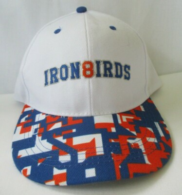 ABERDEEN IRONBIRDS WHITE, ORANGE & BLUE SNAPBACK CAP HAT | eBay