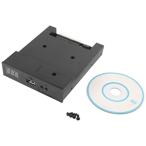 SFR1M44-U100K Schwarz 3,5 1,44 MB USB SSD Diskettenlaufwerk-Emulator ...