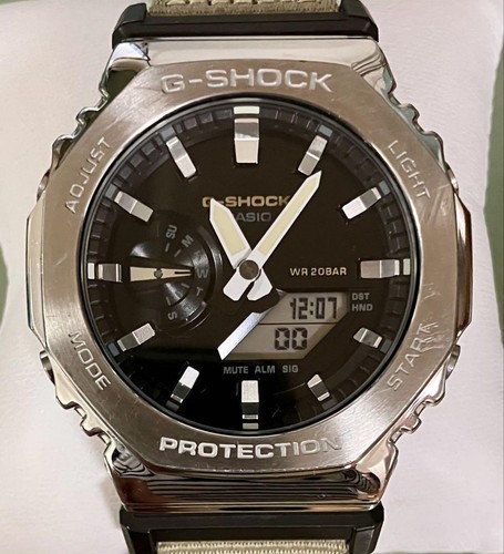 G-Shock GM-2100C Analog-Digital Men’s Watch Black Full-Spoilage Used ...