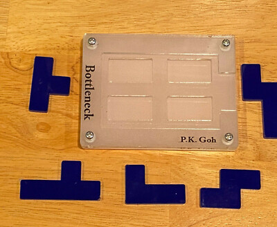 Bottleneck Pit Khiam Goh packing puzzle | eBay