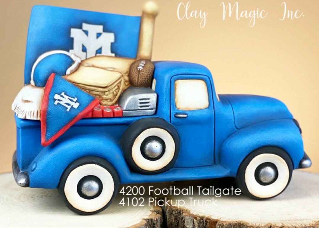 NEW Clay Magic Truck or Truck w Insert 4 U 2 Pick From Unpainted ...
