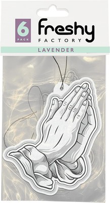 Pray Car Air Freshener Lavender Scent Freshy Factory (6 Pack) | eBay