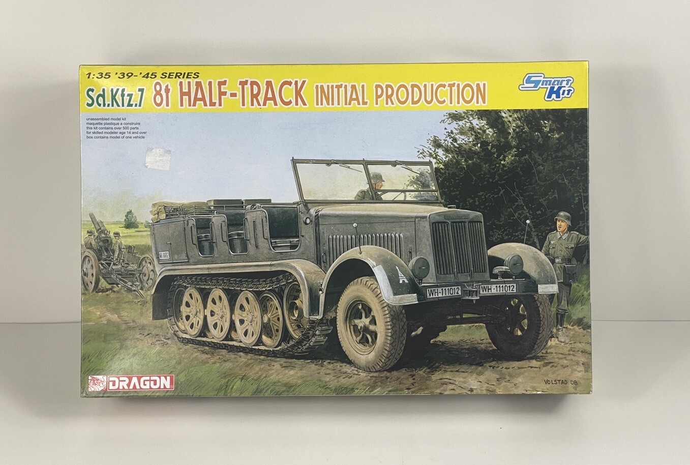 Dragon 1/35 6466 Sd.Kfz. 7 8t Half-Track Initial Production Brand New ...