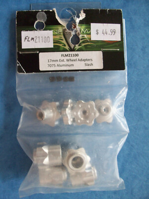 FAST LANE MACHINE 21100 17MM EXT. WHEELS ADAPTERS TRAXXAS SLASH ...