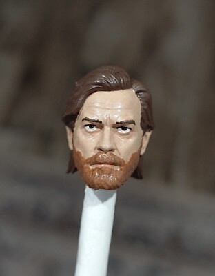 Ewan McGregor Obi Wan Kenobi 1/12 scale Custom Painted Head Sculpt | eBay