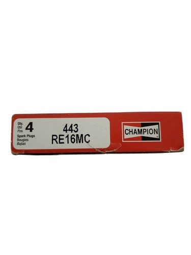 4 PACK Champion Spark Plugs Copper Plus #443 RE16MC | eBay