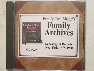 Family Tree Maker's Family Archives -Genealogical Records New York 1675 ...