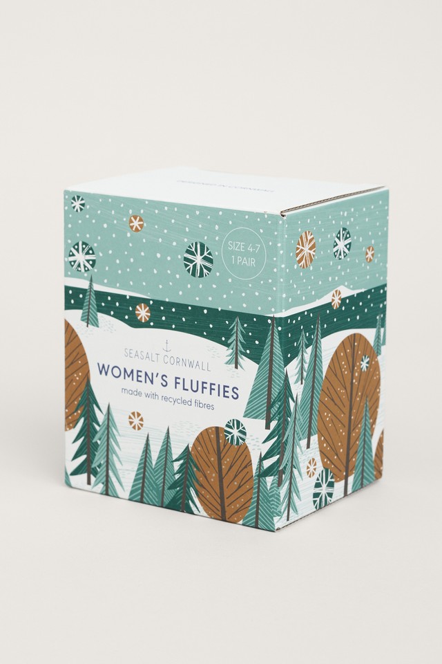 Seasalt Women's Socks - red Gift Box of Women's Fluffies Socks ...