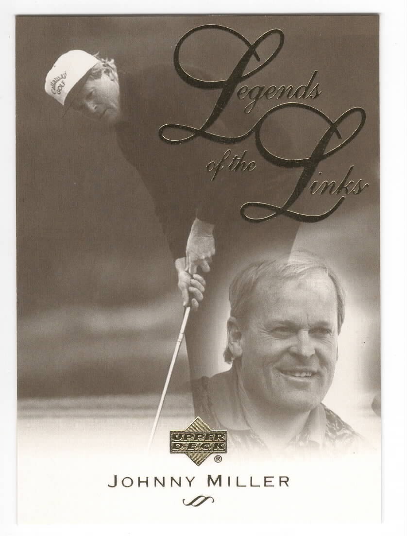 2003 Upper Deck - Legends of the Links #72 Johnny Miller for sale ...